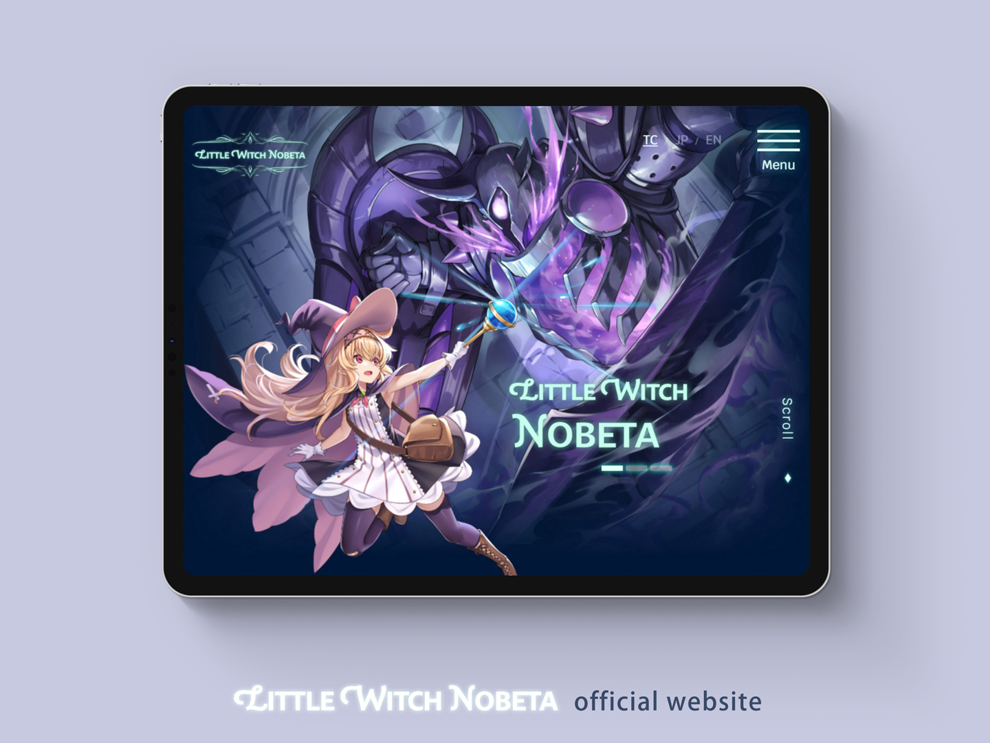 Little Witch Nobeta Official Website is going live today! | News ...
